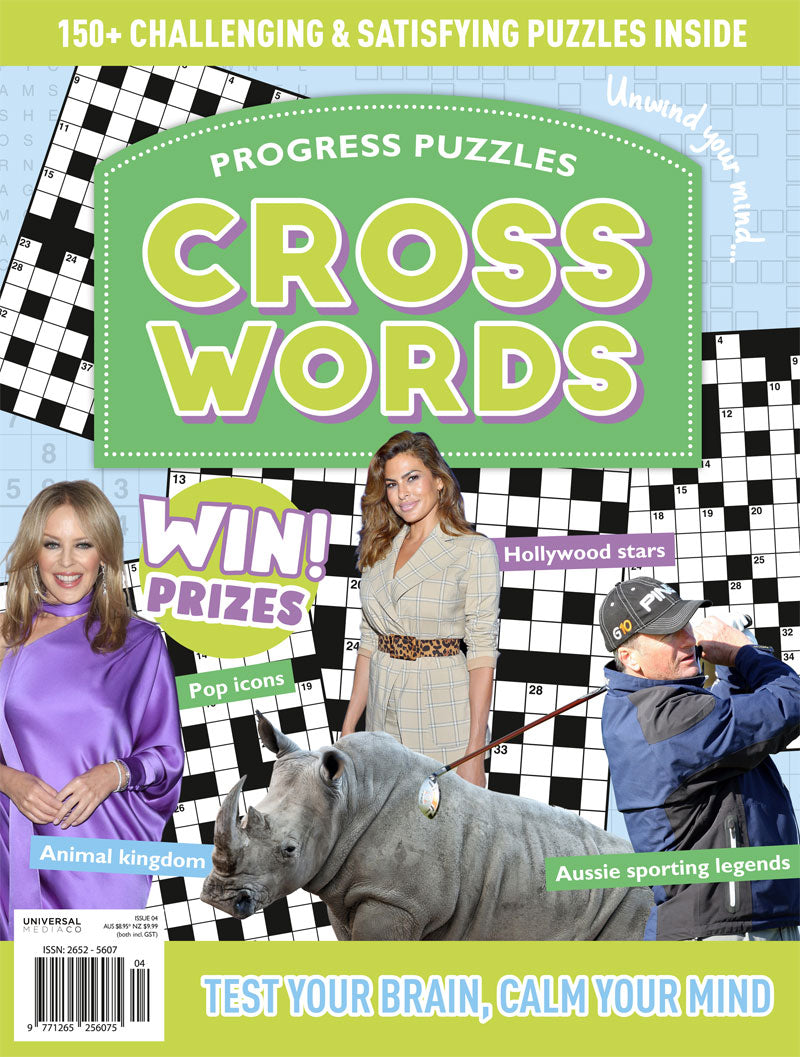 Progress Puzzles Crosswords #4 Default Title | Universal Shop AU
