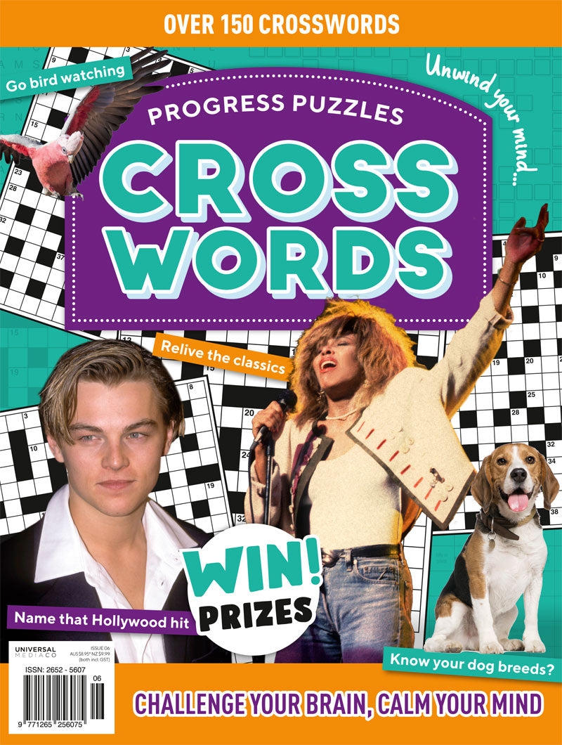 Progress Puzzles Crosswords #6 Default Title | Universal Shop AU