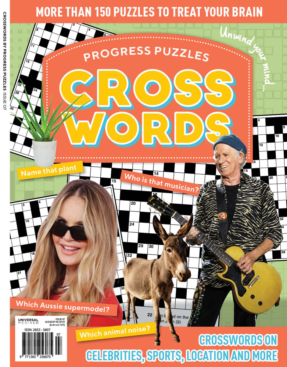 Progress Puzzles Crosswords #7 Default Title | Universal Shop AU