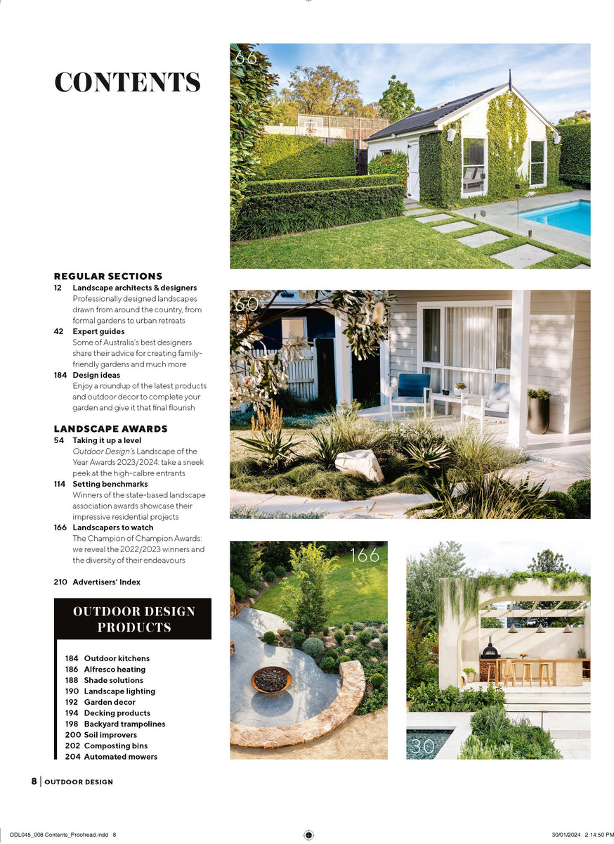 Outdoor Design Magazine Issue 45 | Universal Shop AU
