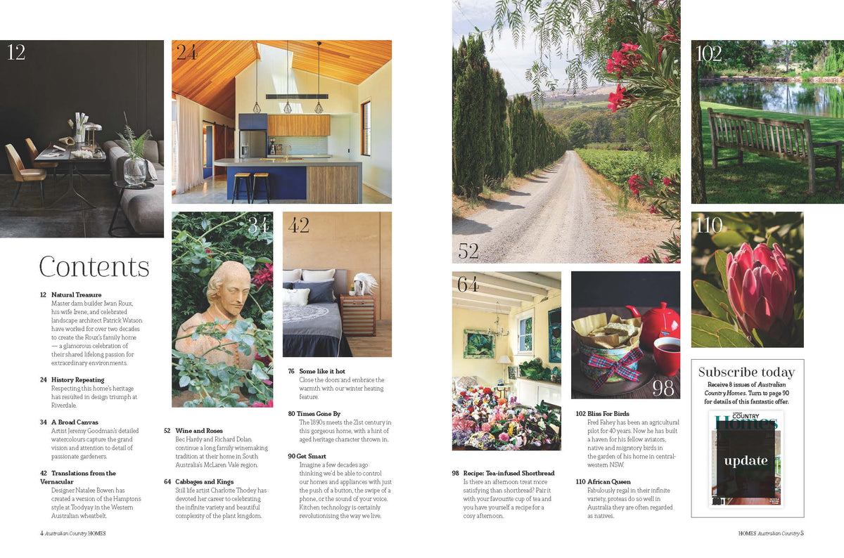 Australian Country Homes Magazine Issue 25 | Universal Shop AU