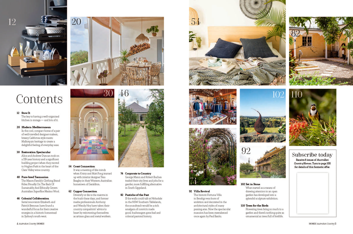 Australian Country Homes Magazine Issue 26 | Universal Shop AU