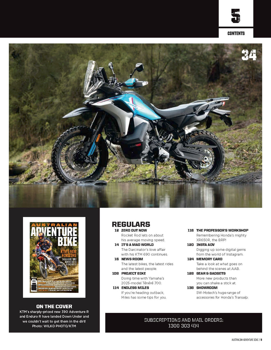 Australian Adventure Bike Magazine Issue 35 | Universal Shop AU