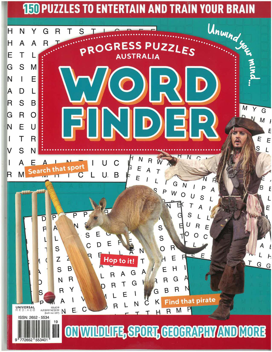 Progress Puzzles Word Finder #19 | Universal Shop AU
