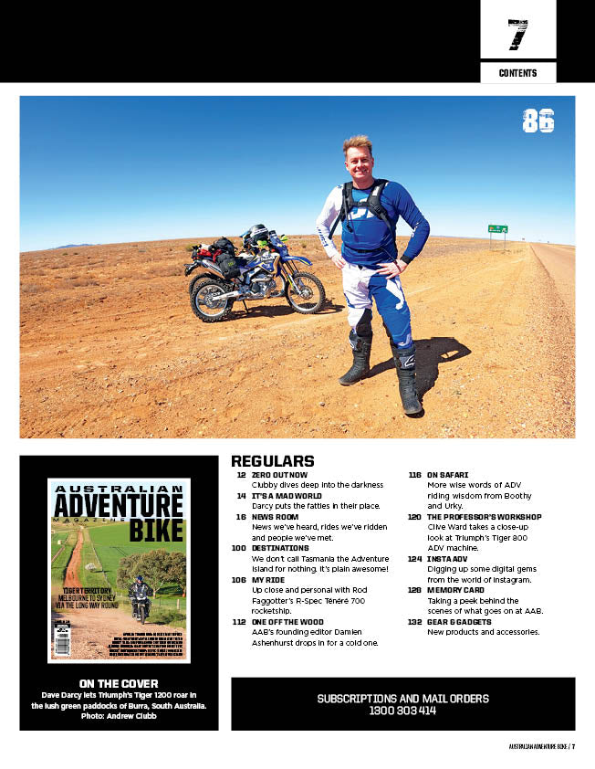 Australian Adventure Bike Magazine Issue 18 | Universal Shop AU