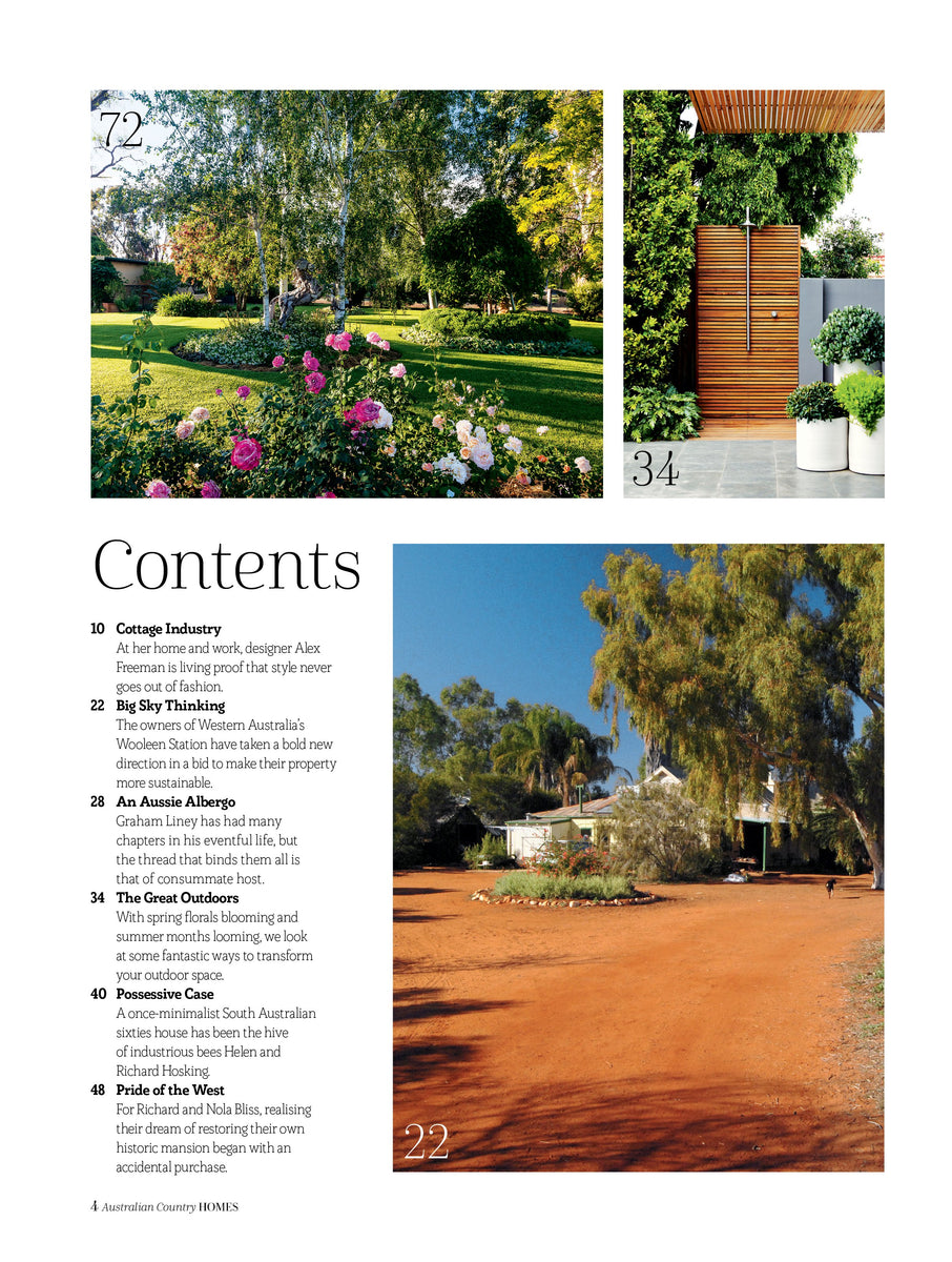 Australian Country Homes Magazine Issue 16 | Universal Shop AU
